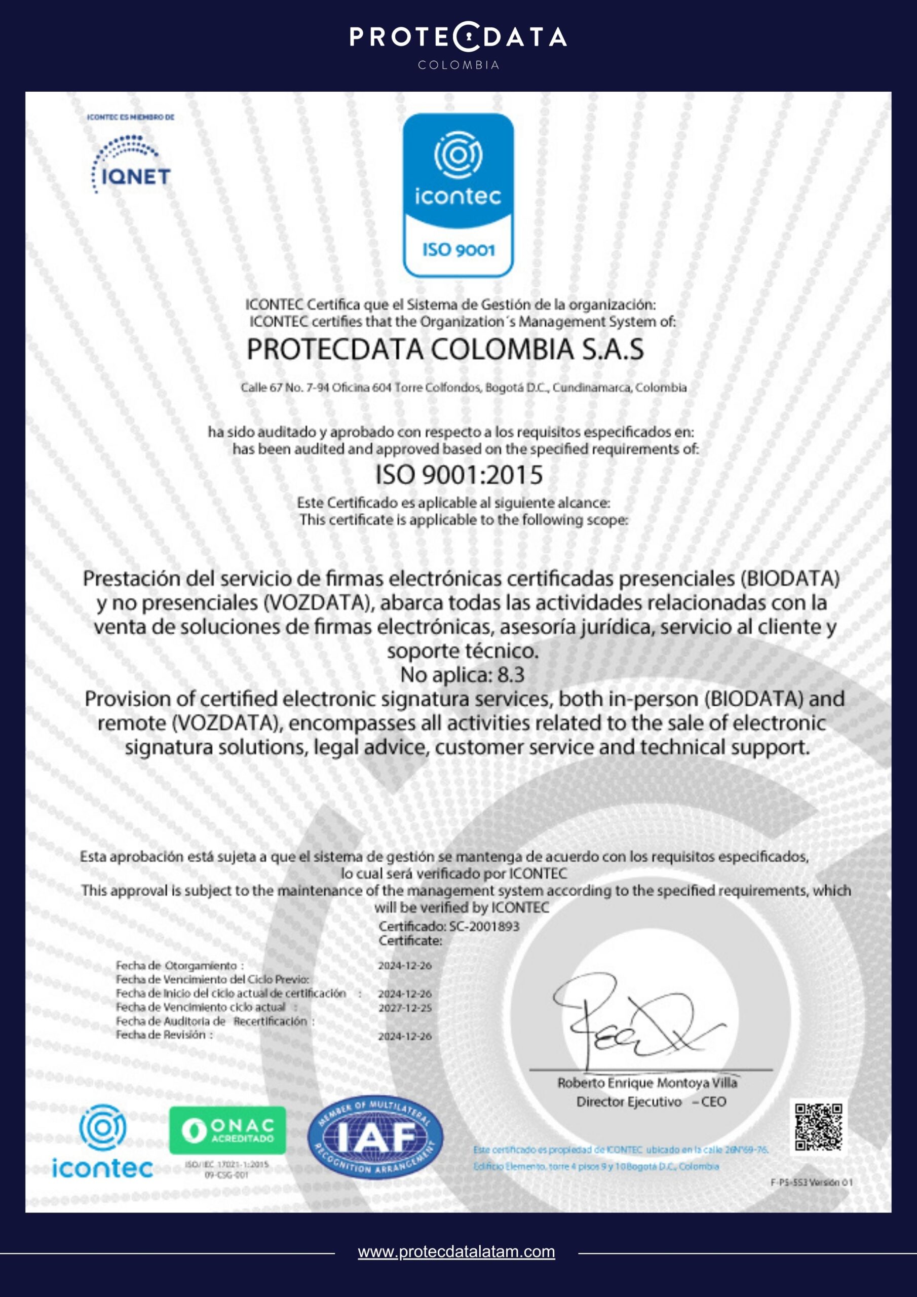 Protecdata Colombia